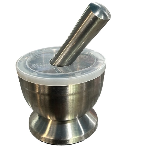 Bekith | Kitchen | Bekith Mortar And Pestle Set Brushed Stainless Steel ...